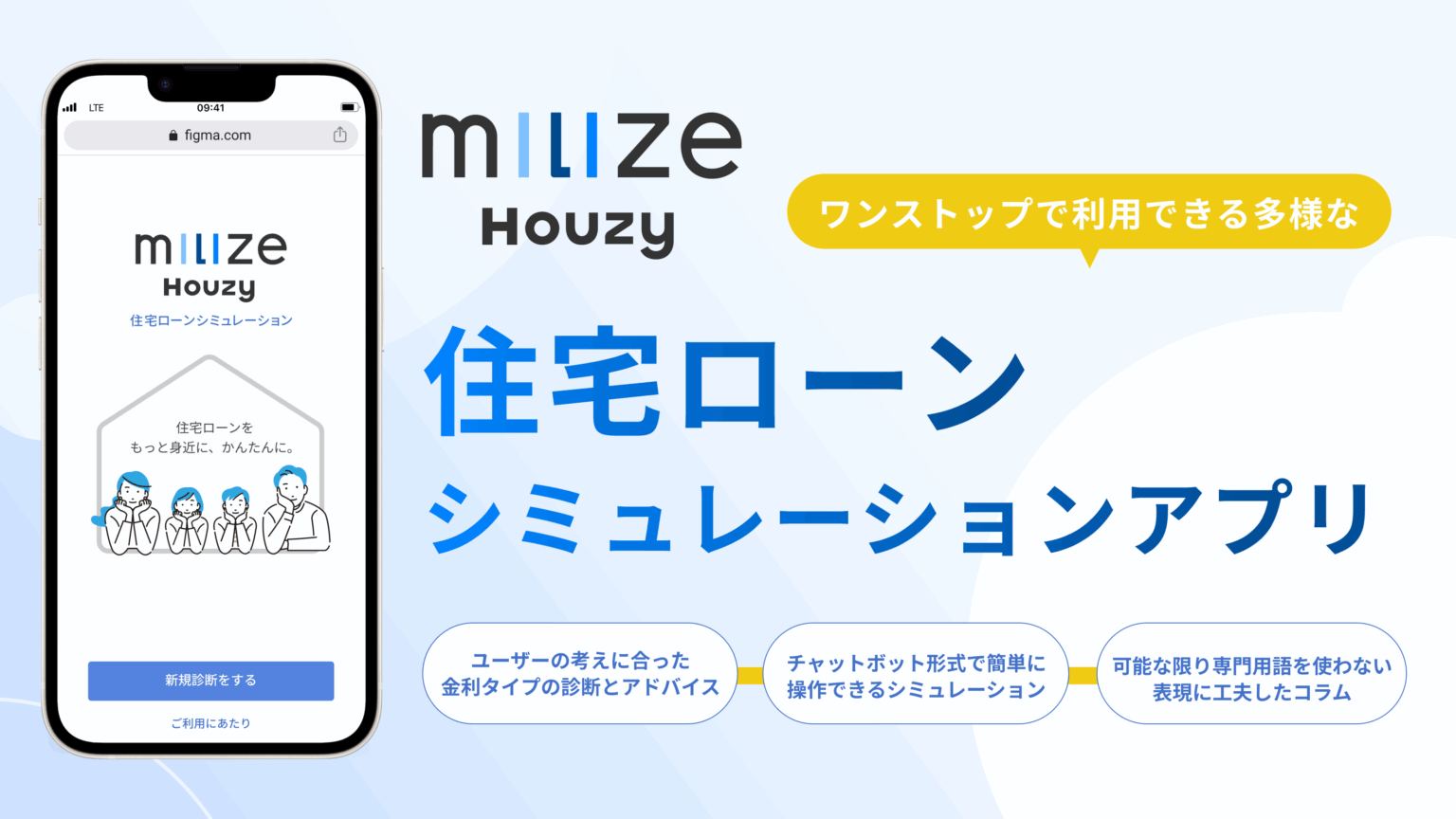 「固定か変動か」もう迷わない。MILIZE、住宅ローン選びの悩みや不安を解消する新しいWebアプリ「milize Houzy」を提供開始 | 株式会社MILIZE（ミライズ）